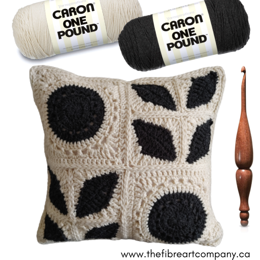 MOD CROCHET PILLOW PATTERN